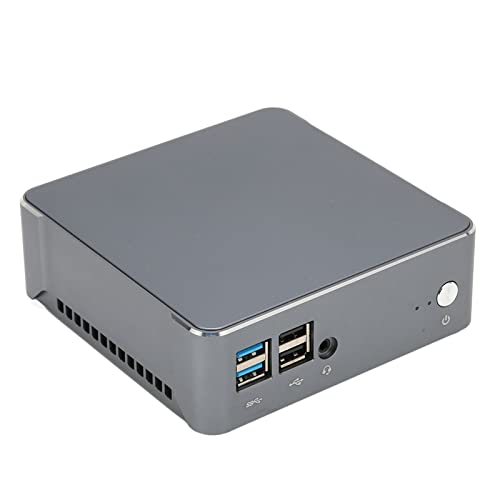 lonuo Mini PC Desktop, Multi Port SODIMM RAM Mini PC I7 1165G7 for Digital Signage for Media Centers for Home (US Plug)