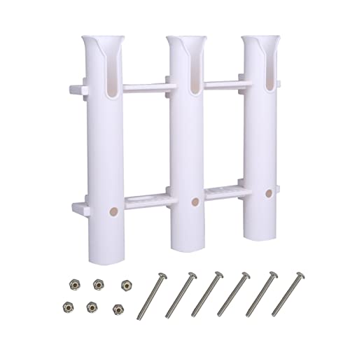 GOMOSU Side Mount Yacht Storage Rack Accessoires Durable Multifunctional 3 Tube Kayak Bracket Vertical Marine Boat Fishing Rod Holder