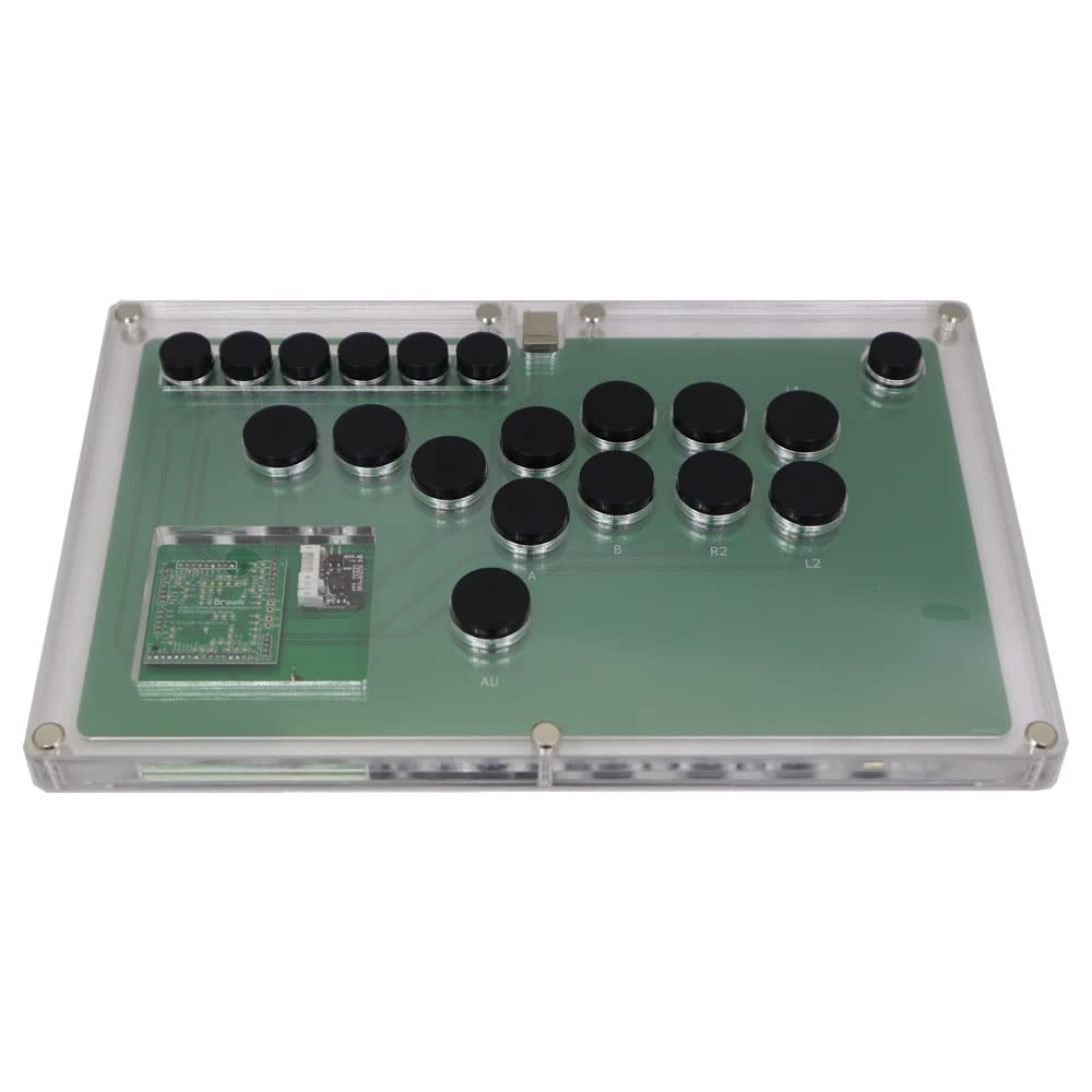 FightBox B1-PS5 Ultra-Thin All Buttons Leverless-Style Arcade Game Controller For PS5/PS4/PS3/PC Hot-Swap Cherry MX