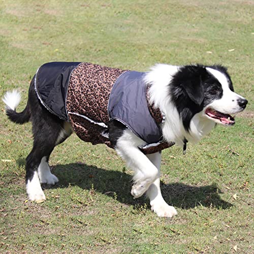 HonpraD Pet Clothes for Small Dogs Reflective Waterproof Pet Coat Winter Warm Dog Coat for Small Medium Large Dog
