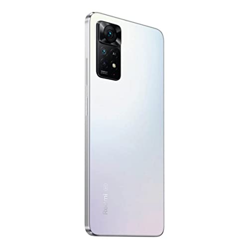 Xiaomi Redmi Note 11 Pro 5G + 4G Global Version 128GB + 8GB Unlocked 6.67" 108MP Camera Night Mode (Not Verizon Sprint Boost Cricket Metro At&T) + Extra (w/Fast Car Charger Bundle) (Polar White)