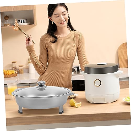 YARNOW Buffet Food Holder Flat Buffet Tray Rectangular Buffet Serving Plate Stainless-Steel Plate for Buffet Grilled Fish Plate Food Rack Chafing Dish Dining Table Metal Stainless Steel