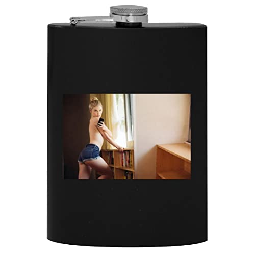 FC Carino B35Y22D63W0403435M07T32C02S27-8oz Black Hip Alcohol Drinking Flask PDI #PIDP403435