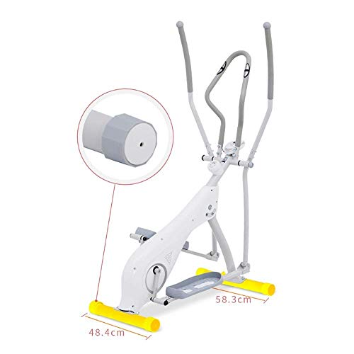GRETD Stepper for Exercise Machine, Folding Workout Step Machine for Home Use with LCD Monitor, Handle Bar and Resistance Bands