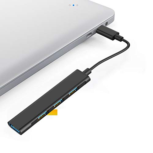 JAHH USB Hub 3.0 Multi USB Splitter Adapter 3 Port Card Reader High Speed Type C Mini USB-Hub Extension Cable