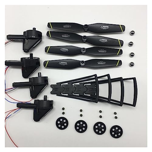 XUCHIL SG700 S169 SG700-D Drone RC Quadcopter Spare Parts Fold Wing Arm Include Gears LED Axis Motor Set Upgrade Bearing Etc Part Kit (Color : 8620 Version motor-14, Size : .)