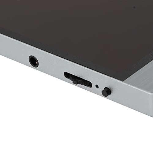 Monitor, 1080P HD Multimedia Interface Portable Monitor 170 Degree Viewing Angle 15.6 Inch Aluminum Alloy Shell with Protective Case for Laptop Tablet