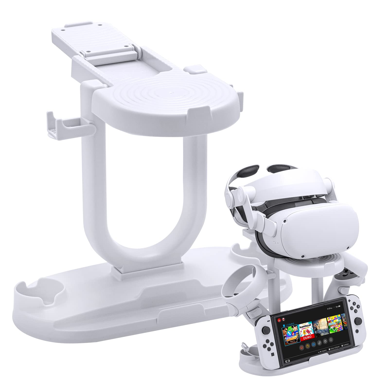 General Fantasy VR Headset Stand, VR Headset Holder White
