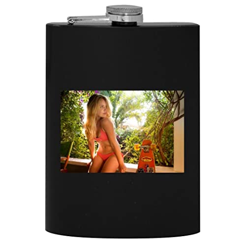 FC Carino B35Y22D63W0734626M07T32C02S27-8oz Black Hip Alcohol Drinking Flask PDI #PIDP734626