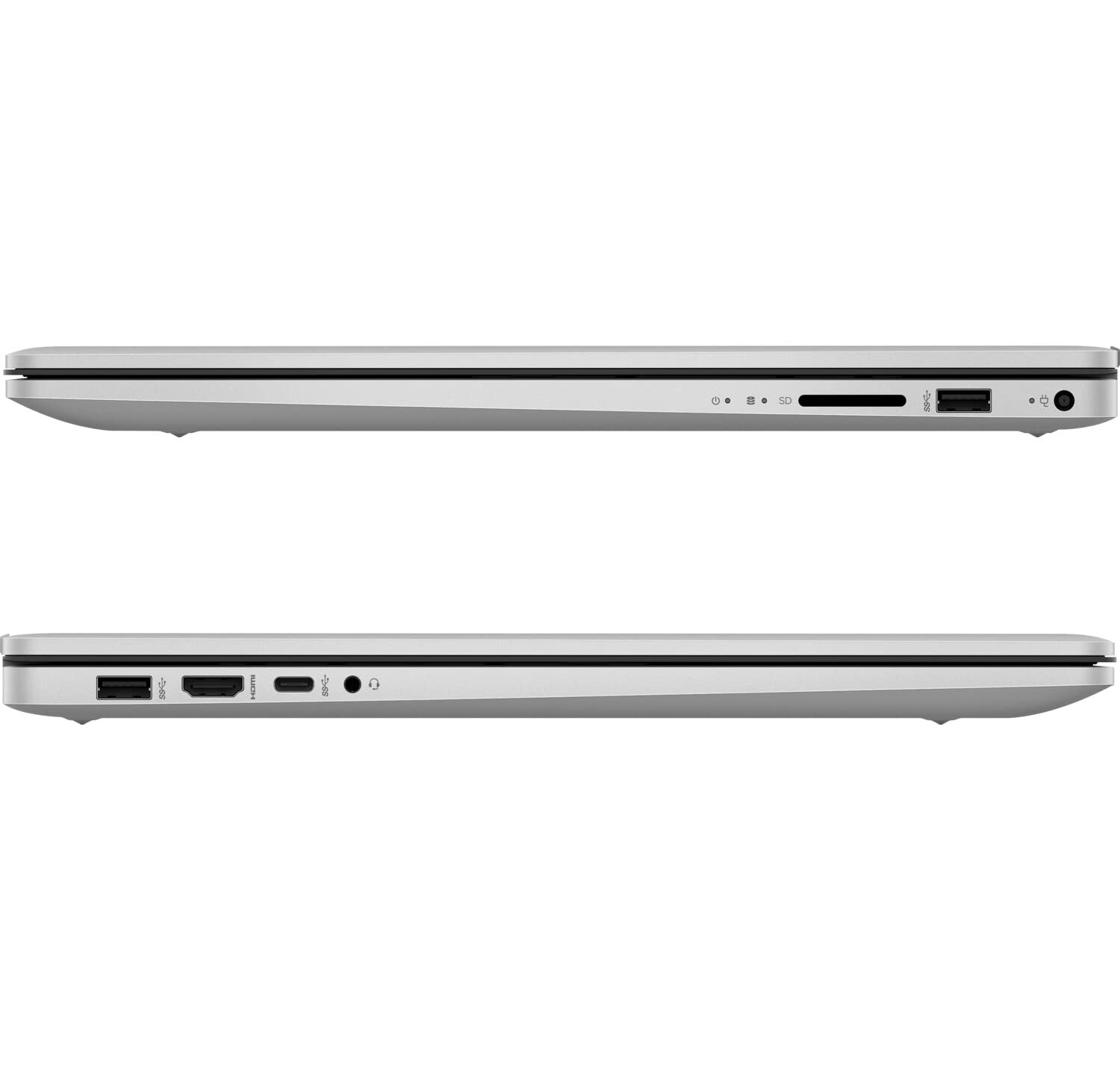 HP 17.3-inch Touchscreen Laptop 17-CN0076NR, Intel Pentium Silver N5030, 8GB DDR4 RAM, 512GB PCIE SSD, HD+ Computer Screen Display, USB C WIFI Bluetooth Business Notebook, Silver (Renewed)
