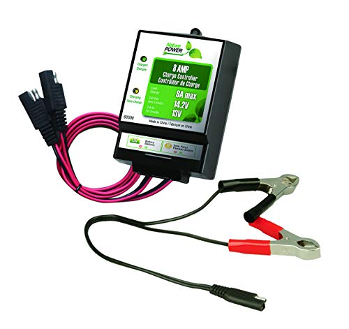Nature Power 22W Solar Power 12V Battery Charger with Controller