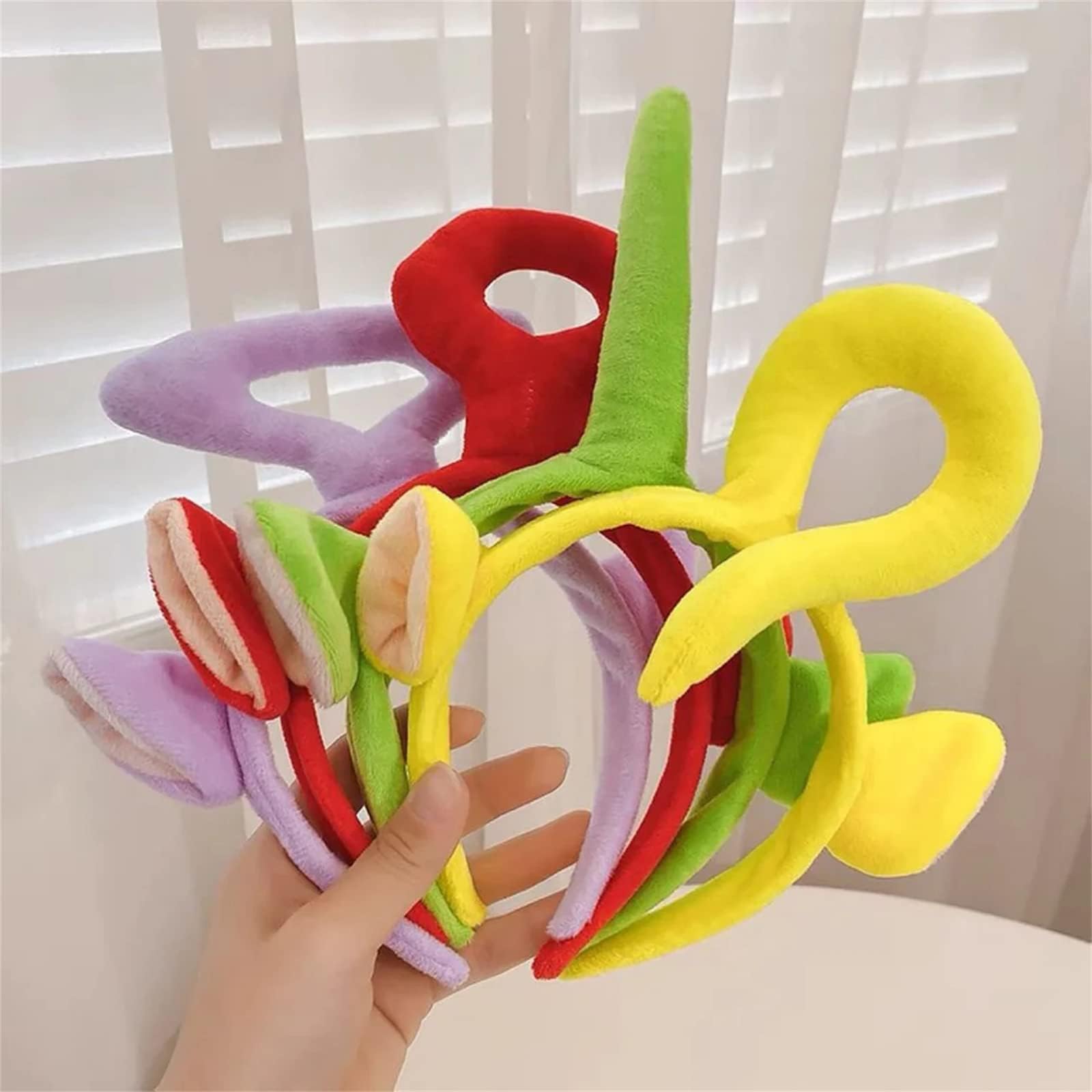 JAMBHALA 4PCS Cute Headwear 3D Hairpin Hairband Hair Accessories for Kids Halloween Party Decorations (4PCS)