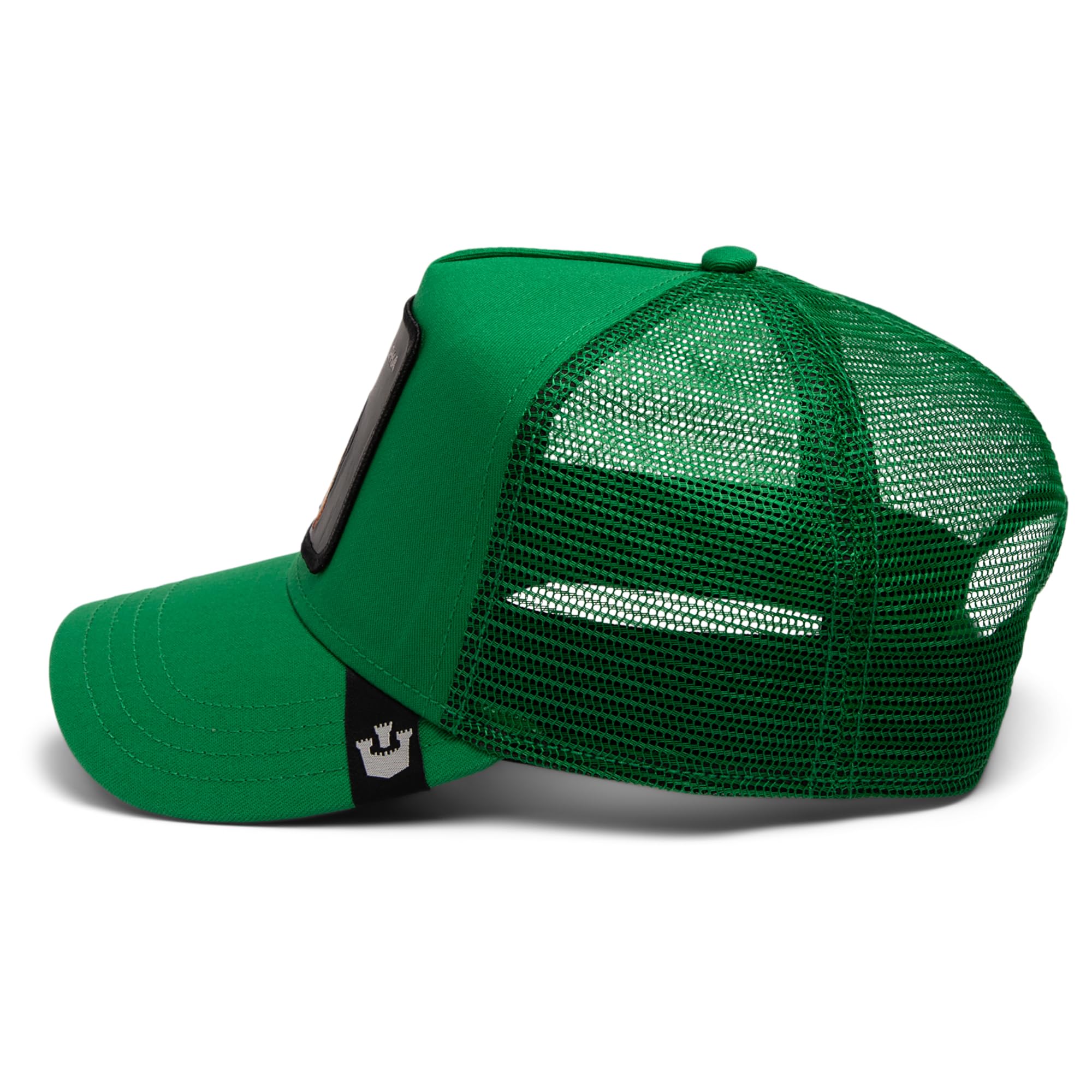 Goorin Bros. The Farm Unisex Original Adjustable Snapback Trucker Hat, Kelly Green (The Alpha Dog), One Size