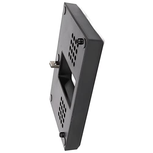 Game Console Cooling Fan, Vertical External USB Two Turbofans Game Console Heat Sink Clip on for Series X Game Console