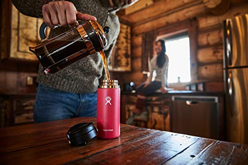 Hydro Flask 12 oz. Coffee Travel Mug - Insulated, Stainless Steel, & Reusable with Wide Flex Sip Lid, Olive