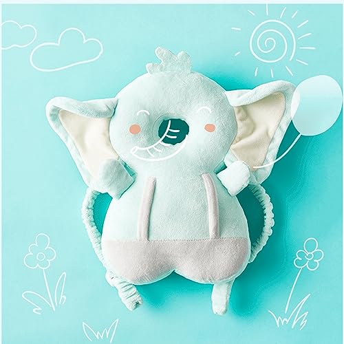 YAMIELO Baby Walker Head Protector Backpack, Baby Backpack Head Protection Pillow, Baby Head Protector for Baby Walking & Crawling, Super Soft, Skin Friendly (A)