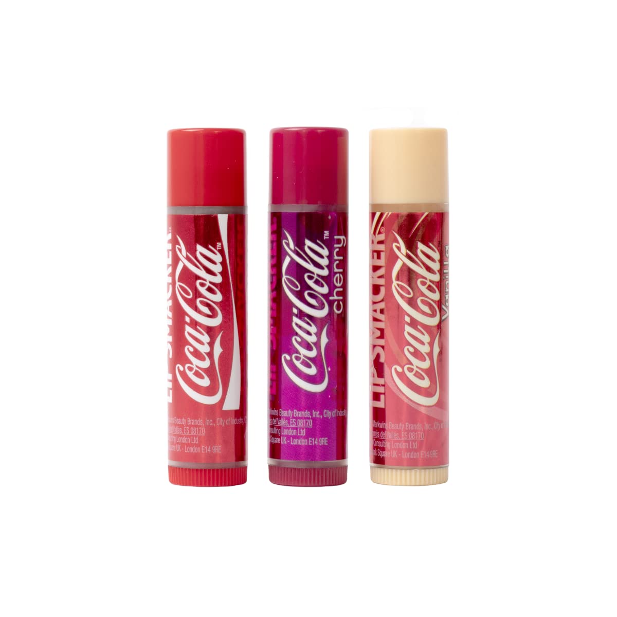 Lip Smacker Coca-Cola Heart Tin Lip Balm Trio