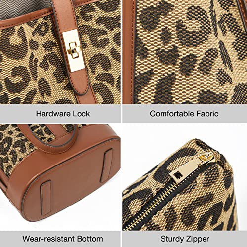 FOXLOVER Fashion Bucket Purses for Women Designer Ladies Hobo Shoulder Bag