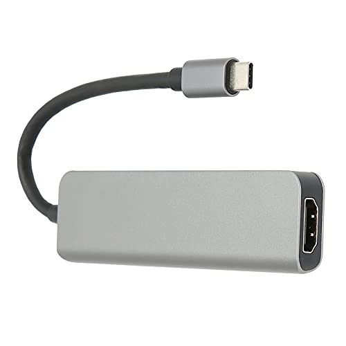 Usb C Dock, 5Gbps Aluminum Alloy PD Fast Charging USB C Hub USB3.0 Spee for Office for Keyboard for U Disk