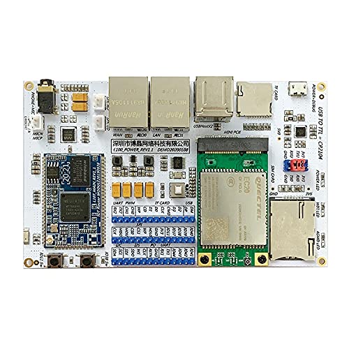 MT7688 MT7628 Module Openwrt Development Board Serial Port Transparent Transmission 4G to WiFi Smart Home - (Color: with 4GLTE Module, Size: 16MB x 128MB, Thread Specification: MT7688)