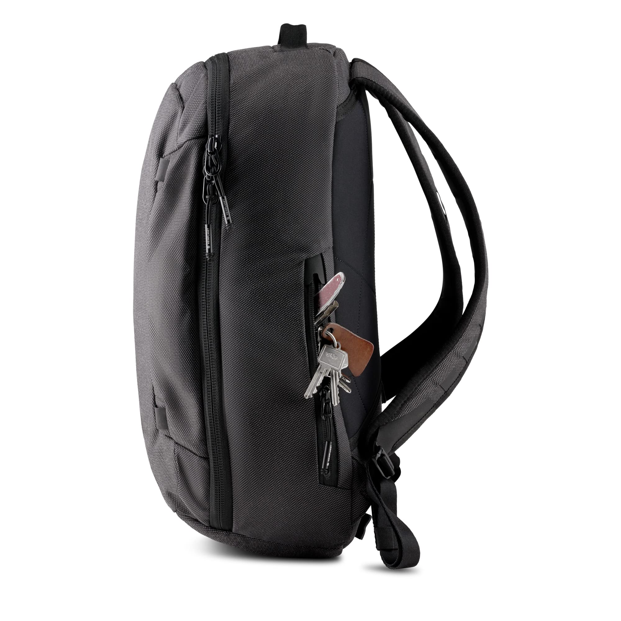 HEIMPLANET Original | Transit Line DAYPACK 24L | Waterproof backpack with laptop compartment and clamshell opening | DYECOSHELL material | Supports 1% for The Planet (Castlerock)