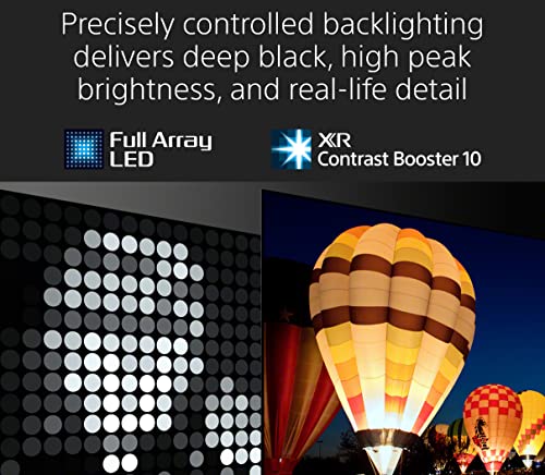 Sony 75 Inch 4K Ultra HD TV X90K Series: BRAVIA XR Full Array LED Smart Google TV with Dolby Vision HDR and Exclusive Features for The Playstation® 5 XR75X90K- 2022 Model