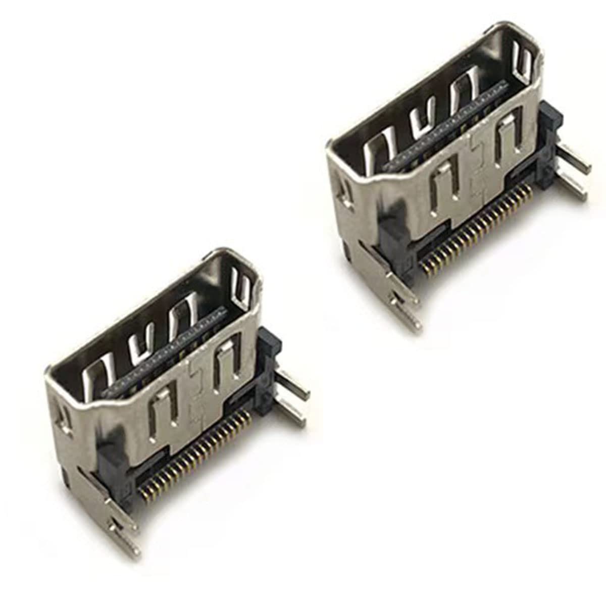 HQB-STAR 2PCS HDMI Port Display Socket Jack Connector Replacement for Sony Playstation 5 PS5 Hdmi PS5 TV Monitor Output port+Tools