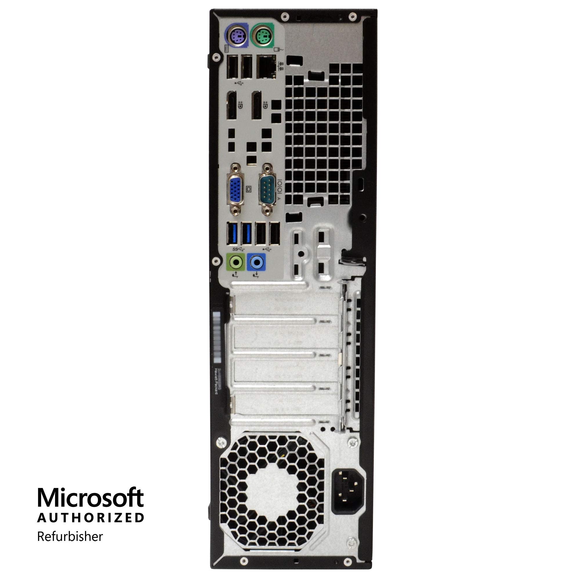 HP ProDesk 600G1 Small Desktop Computer (SFF) | Quad Core Intel i5 (3.20GHz) | 8GB DDR3 RAM | 500GB HDD Hard Disk Drive | Windows 10 Pro | 24in Monitor | RGB Mouse + Keyboard (Renewed)