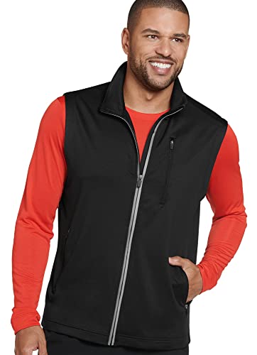 Jockey Men's Activewear Lightweight Performance Vest, Black, L