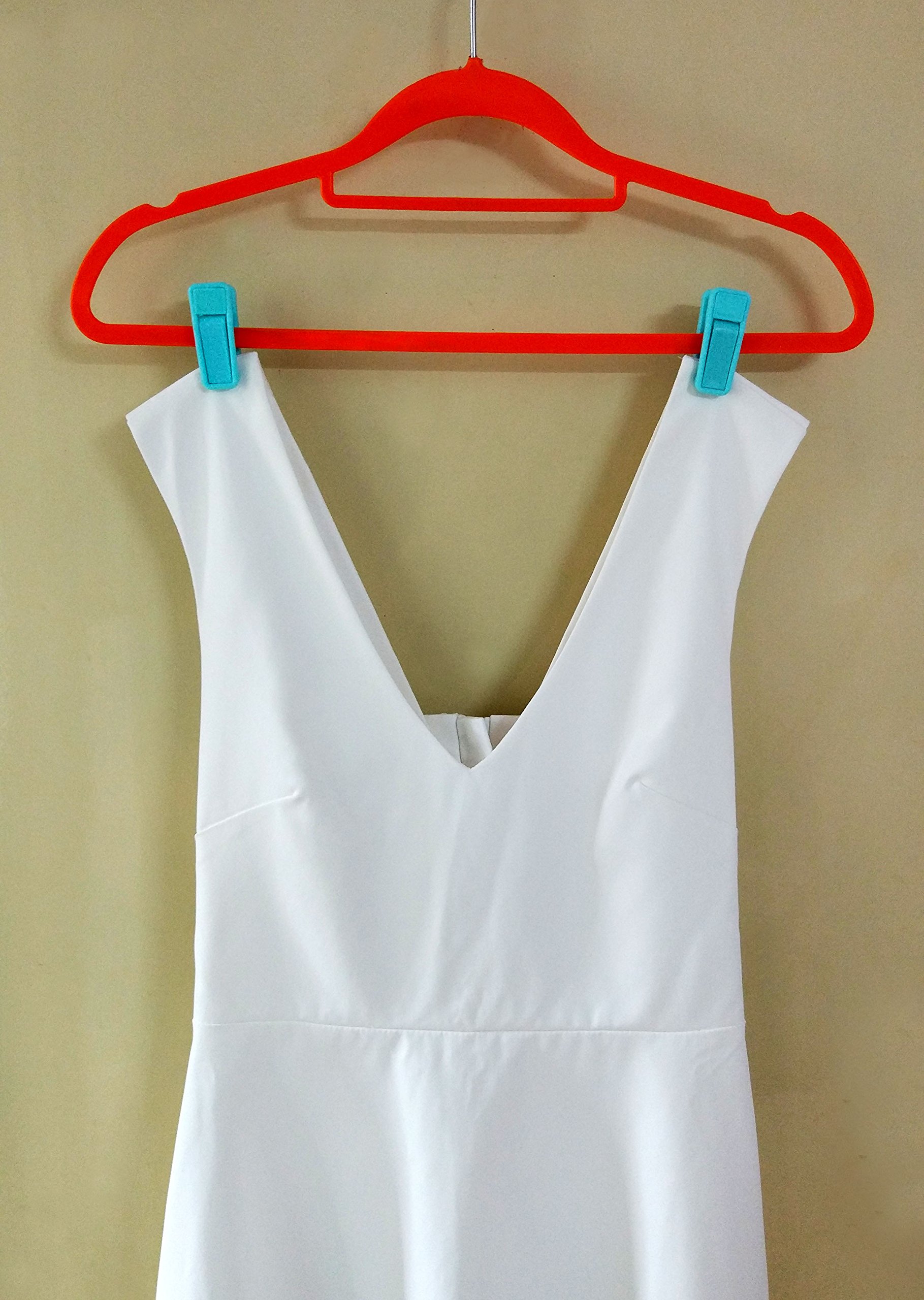Plastic Slim-line Finger Clip Hanger Clips