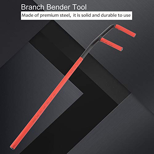 IGKE Bonsai Branch Bender, Long Handle Design Durable Steel 430mm Branch Bender Tool, Gardening Supplies for Plants Branch Gardening Hand Tools for Bonsai Modelling