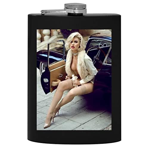 FC Carino B35Y22D63W0347660M07T32C02S27-8oz Black Hip Alcohol Drinking Flask PDI #PIDP347660