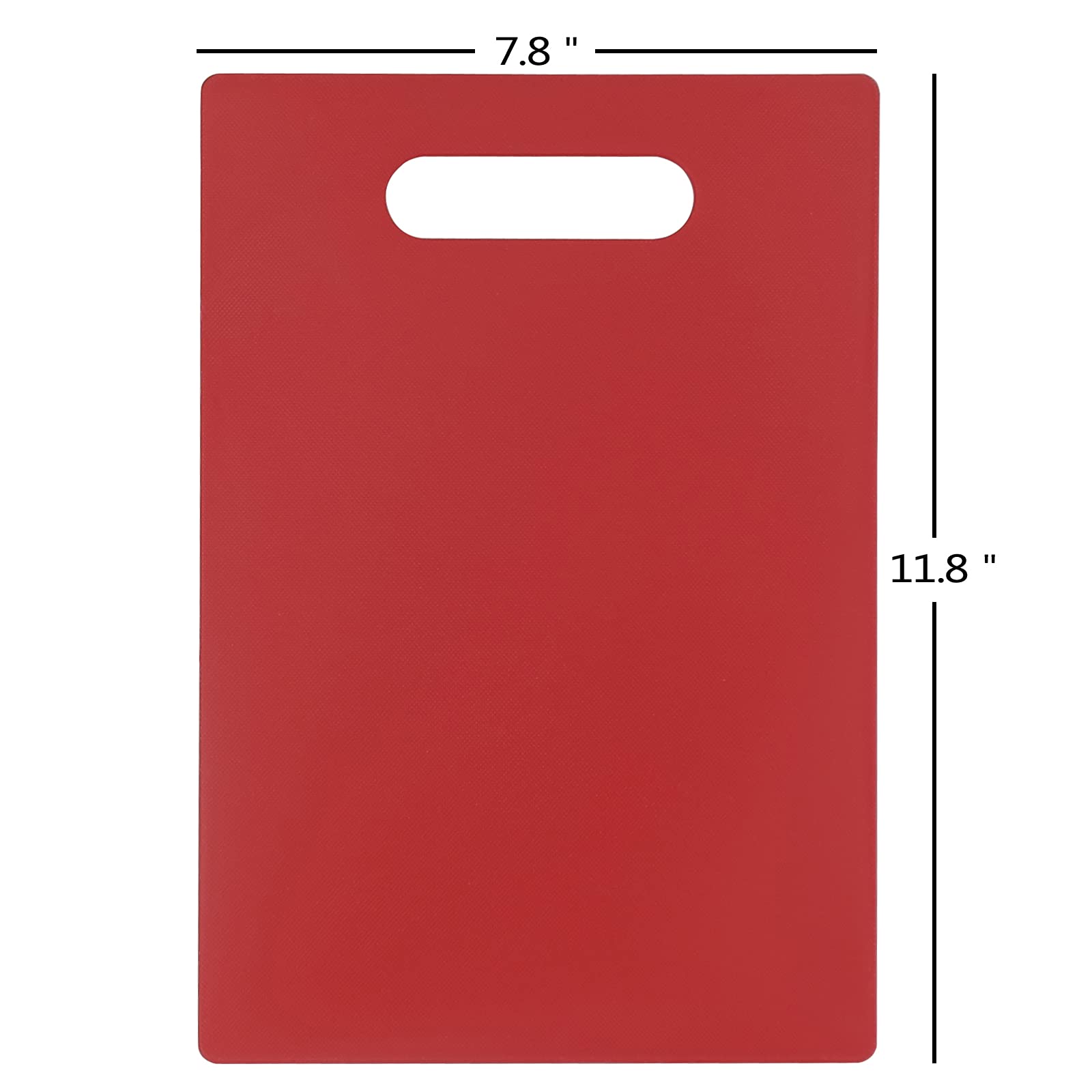 Innouse 4 Pack Colored Mini Cutting Board, Plastic Chopping Board