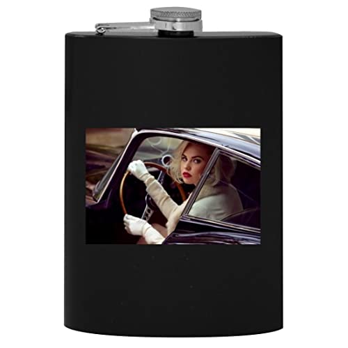 FC Carino B35Y22D63W0347663M07T32C02S27-8oz Black Hip Alcohol Drinking Flask PDI #PIDP347663