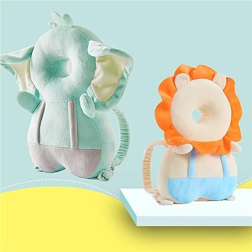 YAMIELO Baby Head Protector, Baby Head Protector Backpack, Baby Backpack Head Protection Pillow, Baby Head Protector for Baby Walking and Crawling, Super Soft (F)