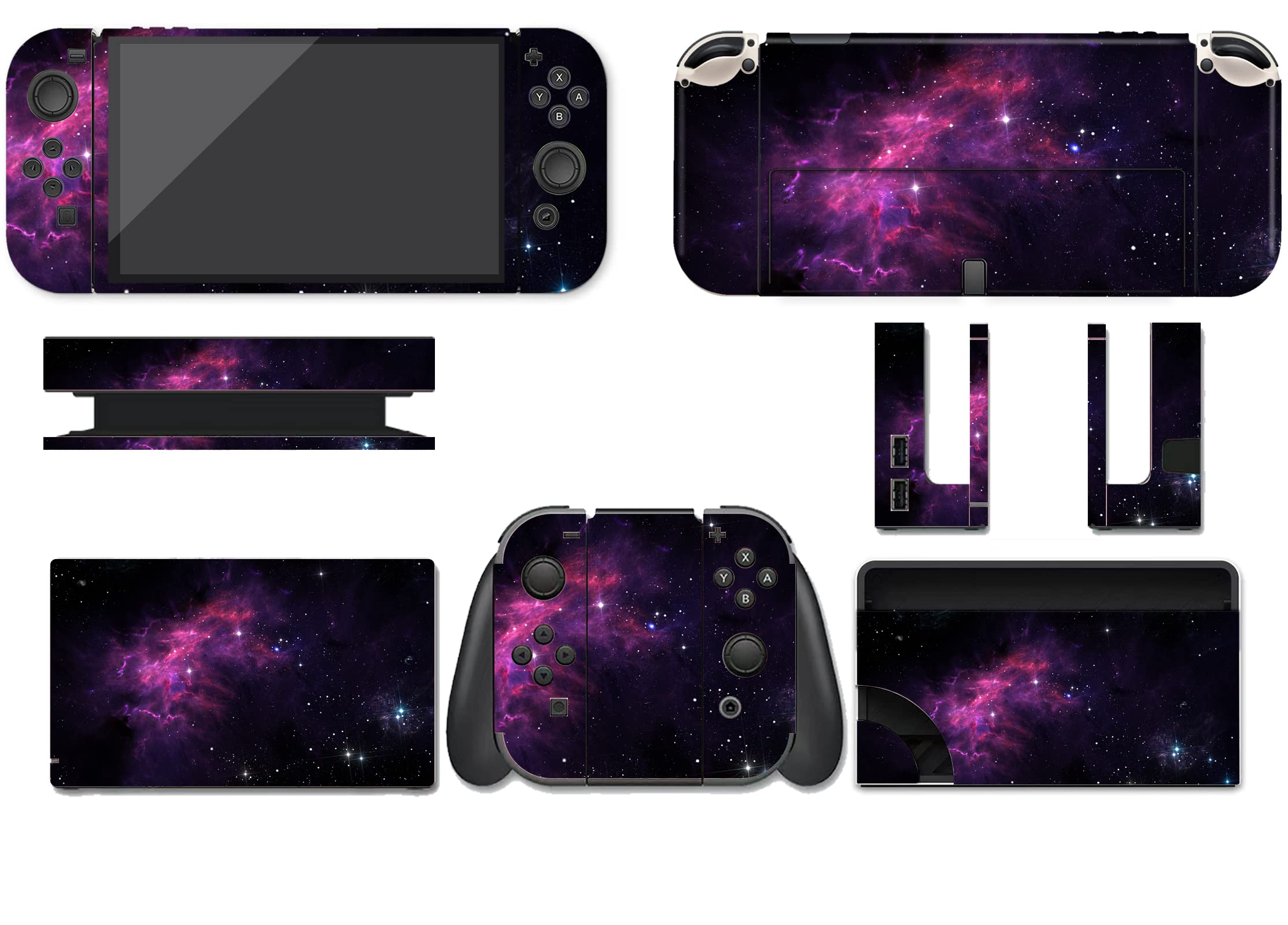 LIANGYING Full Wrap Skin for Switch OLED Anime Switch OLED Protector Skin Cover Matte Vinyl Decal Stickers(Only Switch OLED)