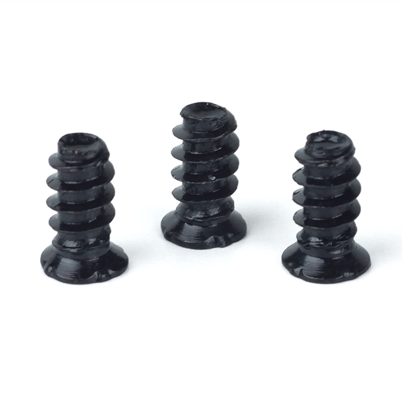 Kigauru Screw 30Pcs M5*8mm M5*10mm M5*12mm KB Computer PC Case Cooling Fan Mount Screw Heat Dissipation Screws Fixer (Color : Black, Size : M5x8mm 30pcs)