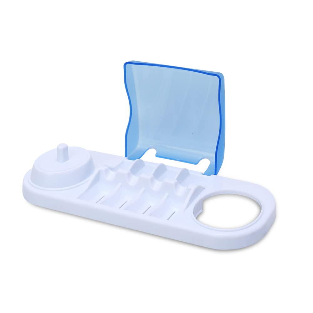 LSTCPGLAI Electric Toothbrush Stand Mount Brush Head Organizer Box Electric Toothbrush Head Holder Suitable for Most Toothbrushes