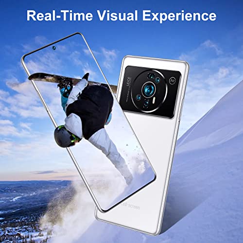 WV LeisureMaster M12+ Ultra 5G Smartphone - Unlocked Cell Phone - Sleek Design with Built-in Computer, 48MP+72MP Dual Camera, 7.3-inch HD+ Screen, Face Recognition, and Powerful Cameras