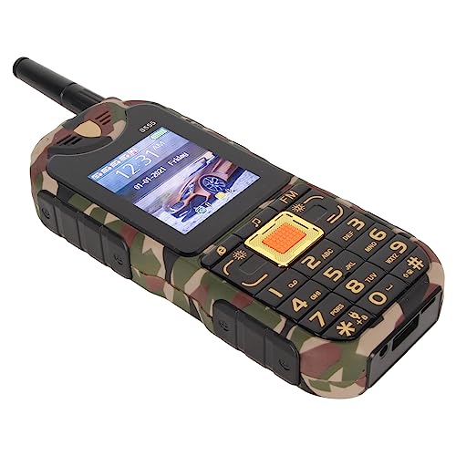 Yunseity Unlocked Button Phone, S555 One Key to Dial SOS Button Mobile Phone for Seniors, 4800Mah Ultra Long Standby Basic Cellphone with Big Buttons & Loud Volume, 3.5mm Headphone Jack (US Plug)