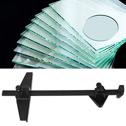 Glass Strip Cutter Strip and Circle Type Glass Cutter Adjustable Round Glass Cutter Tools for Stained Glass Board