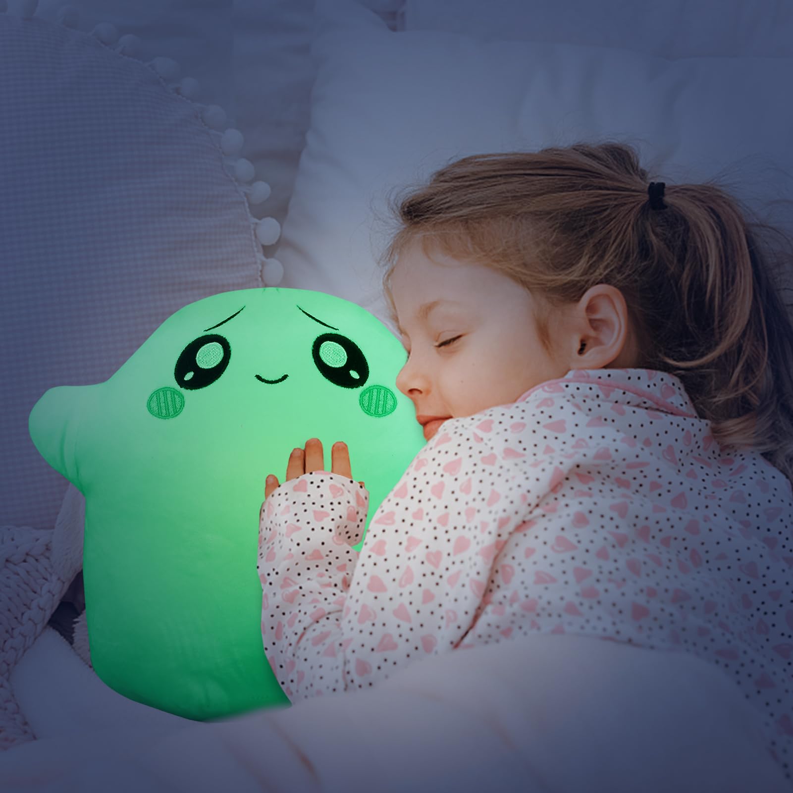FRSHALOUIS Ghost Plush Toy Doll - Soft Stuffed Plushie Toys The Best Gift for Christmas Birthday