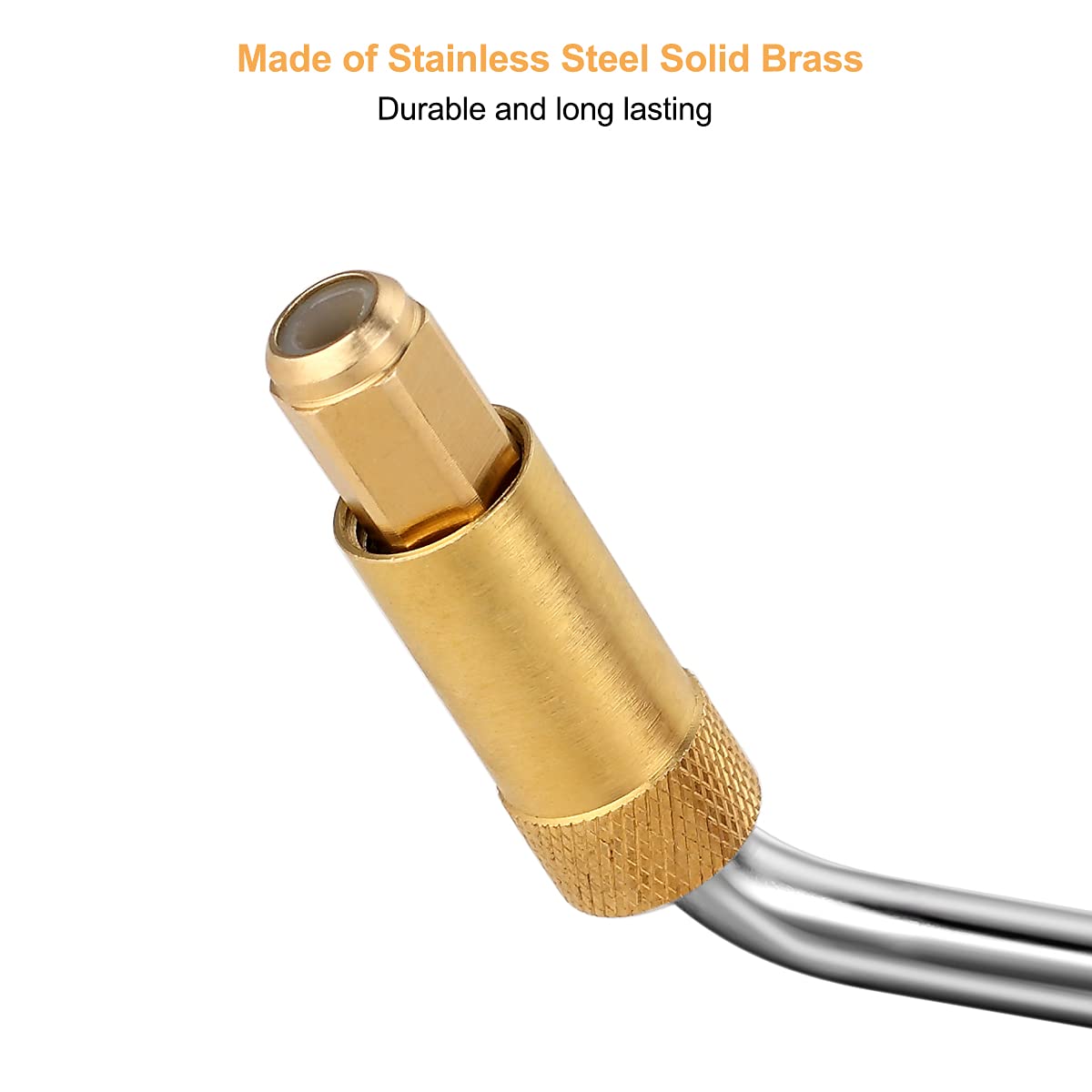 GASLAND Gas Stove Regulator, Replacement Parts for Coleman Portable Propane Stoves with Gas Pressure Issues, Camping Stove Connector Fitting for 1 LB Propane Fuel Cylinder