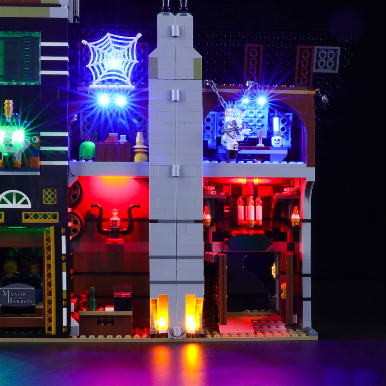 LIGHTAILING Led Lighting Kit for Lego- 10273 Haunted-House Building Blocks Model - LED Light Set Compatible with Lego Model(Not Include Lego Model)