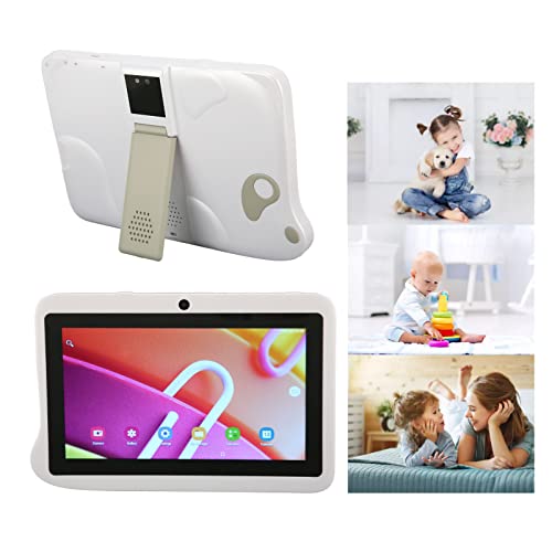 HD Tablet, 5000mAh Battery Octa Core CPU Dual Camera US Plug 100β240V ABS Case Kids Tablet for Work (US Plug)