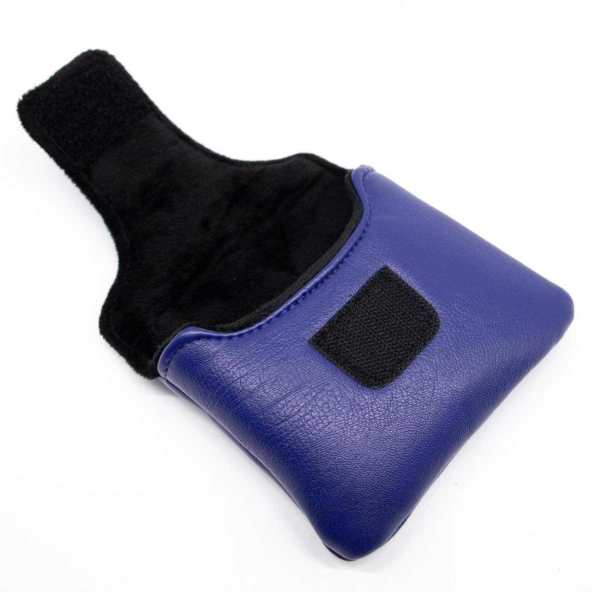 Golf Putter Cover, Square Mallet Putter Covers PU Leather Putter Headcovers Putter Head Cover with Magic Tape Fit for All Brands 3 Options