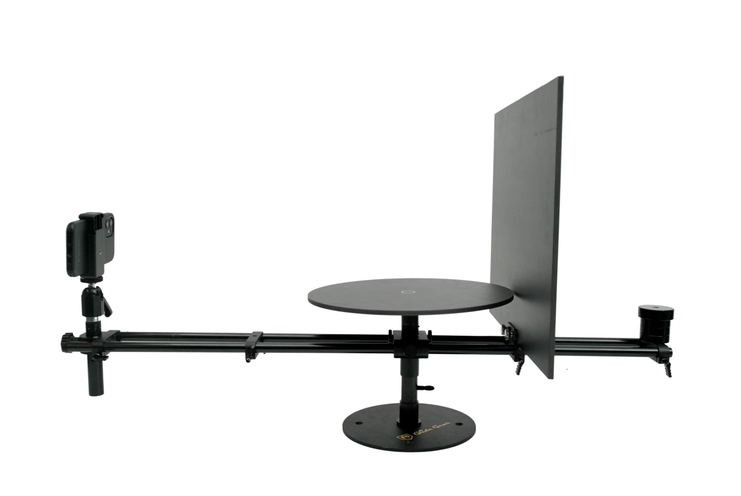Glide Gear REVO 50 Video Camera Product Shot 360 Rotating Platform Rig