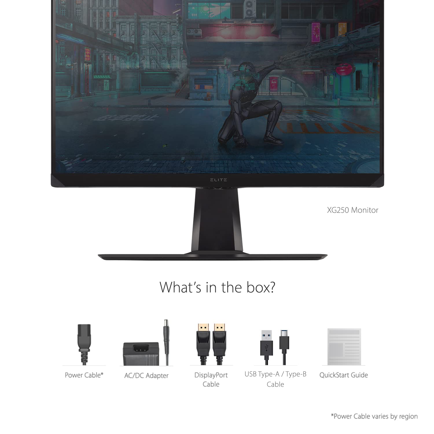 ViewSonic XG250 25 Inch 1080P 1MS 280Hz IPS Gaming Monitor With GSYNC Compatible, HDR400, RGB Lighting, And Advanced Ergonomics For Esports