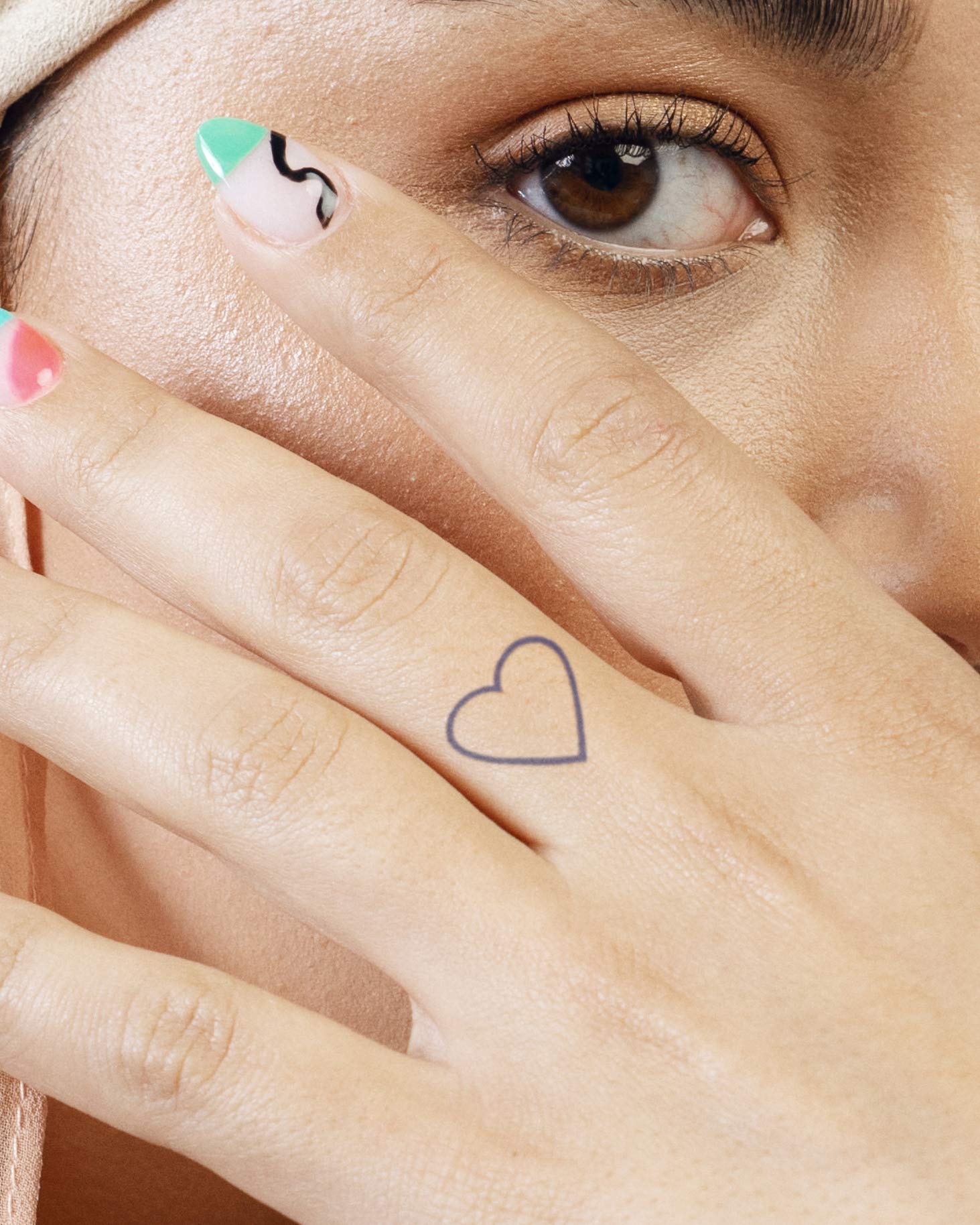 Inkbox Temporary Tattoos Bundle, Long Lasting Temporary Tattoo, Includes Maybe Just One and Make Love with ForNow ink Waterproof, Lasts 1-2 Weeks, Rose and Heart Tattoos
