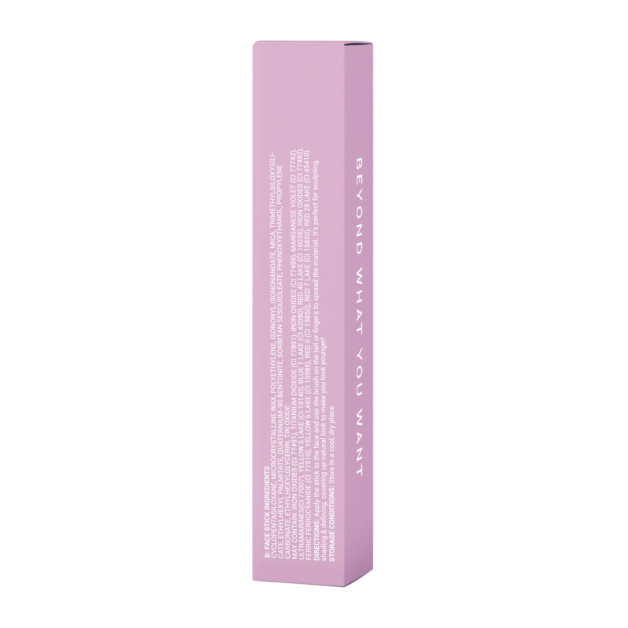 LUXAZA Cream Single Eyeshadow Stick with Blending Brush, Hypoallergenic Eye Shadow Stick Makeup, Pro Waterproof & Long Lasting Eye Brightener Stick,Eyeshadow Pencil Crayon Matte #01